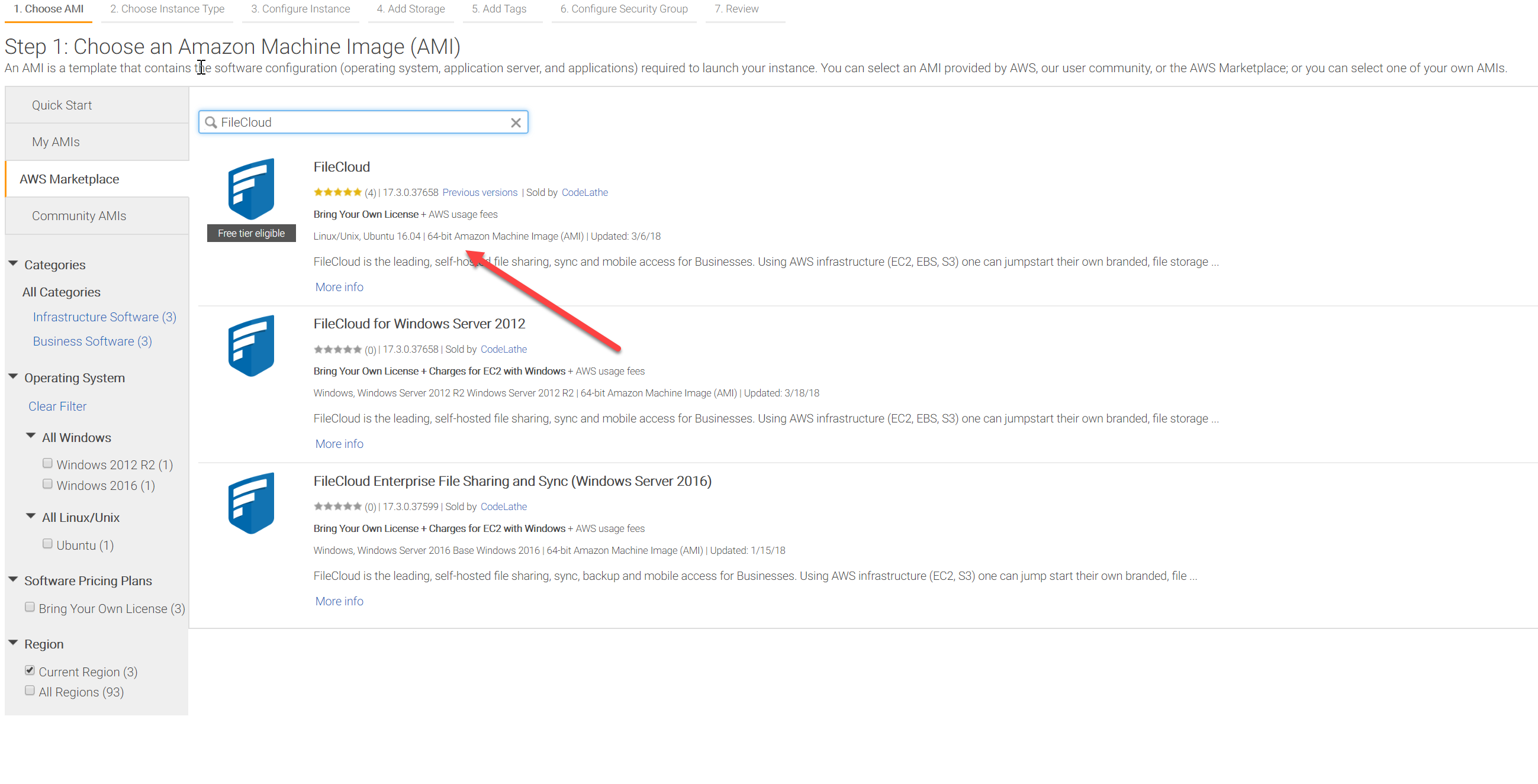 Amazon Govcloud Aws Installation Filecloud Docs