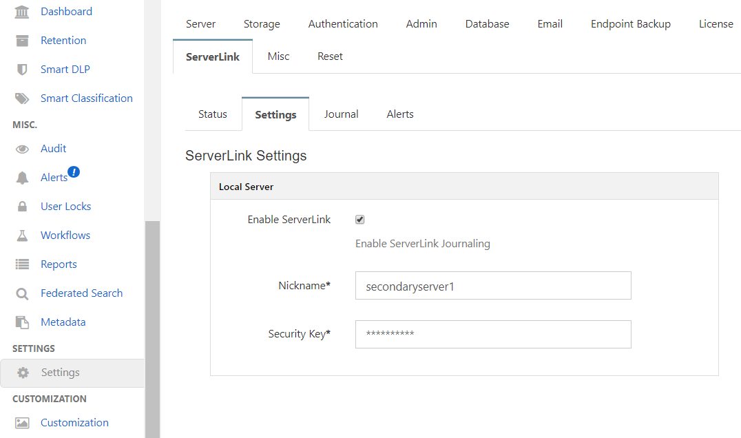 Serverlink Installation And Configuration Filecloud Docs