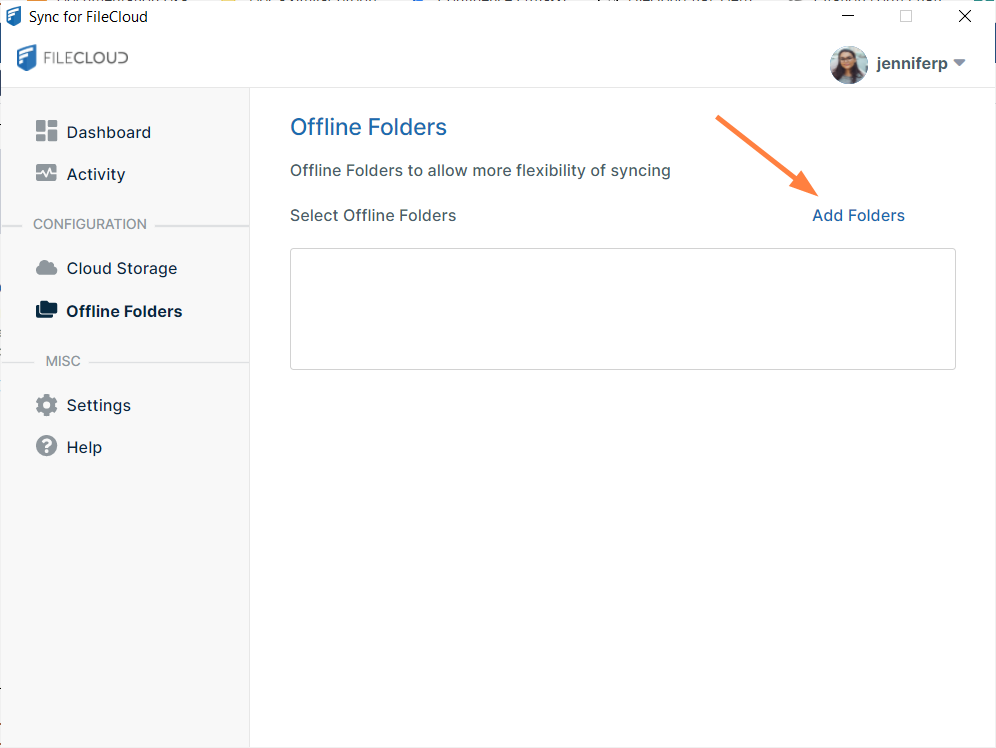 Advanced Offline Sync Mode Filecloud Docs
