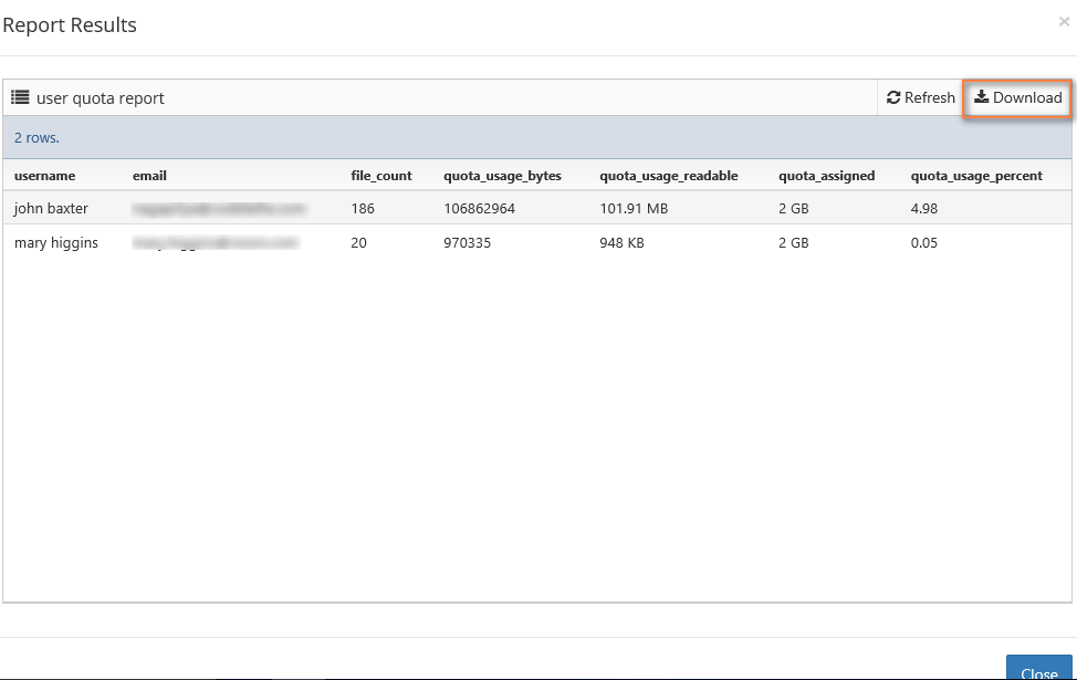 Custom Reports - FileCloud Docs - Server