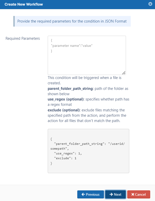 Define an IF Condition - FileCloud Docs - Server