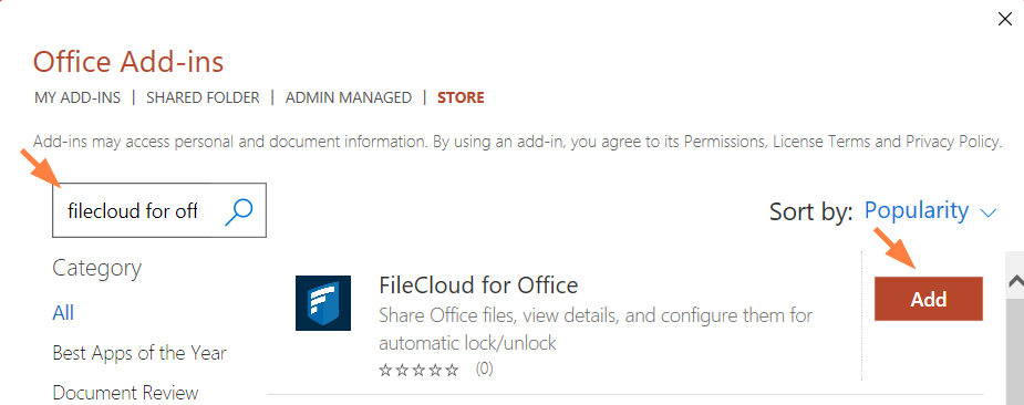 Using Filecloud For Office Filecloud Docs Server