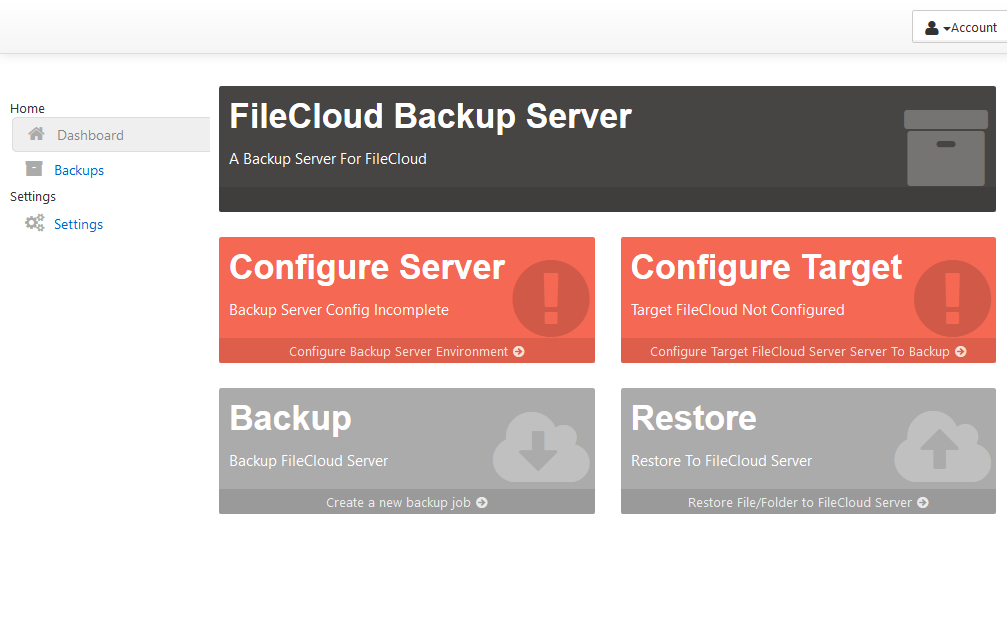 Filecloud Backup Server Installation Filecloud Docs Server